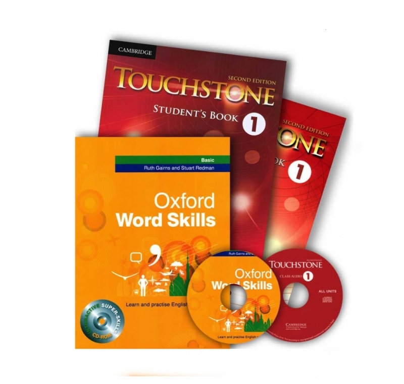 خرید پک Touchstone 1 Oxford Word Skills Basic قیمت با تخفیف شهر زبان