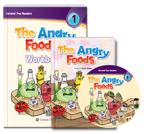 خرید کتاب The Angry Foods Level 1 انگری فودز 1 | قیمت با تخفیف - شهر زبان
