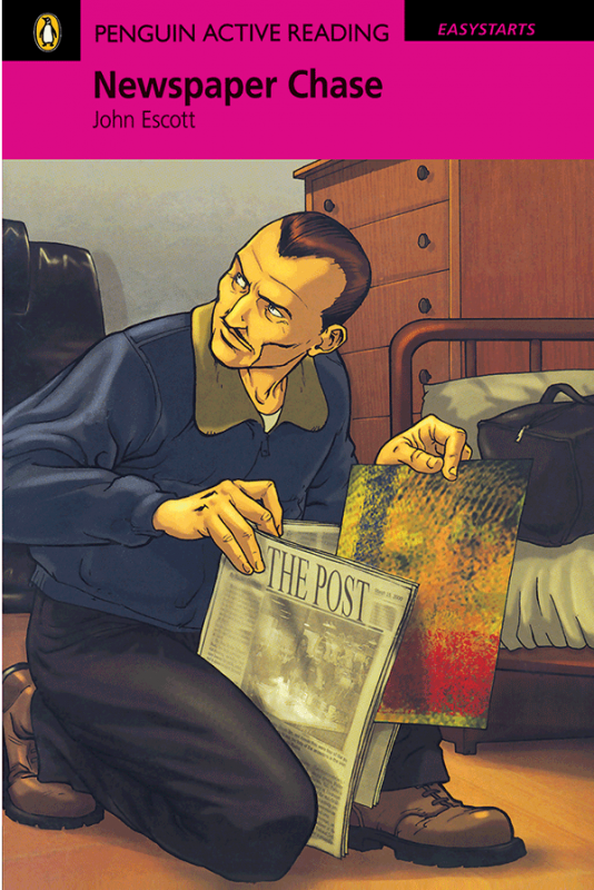 کتاب داستان پینگوین اکتیو ریدینگ ایزی استارت نیوز پیپر چیس Penguin Active Reading Easy Start ...