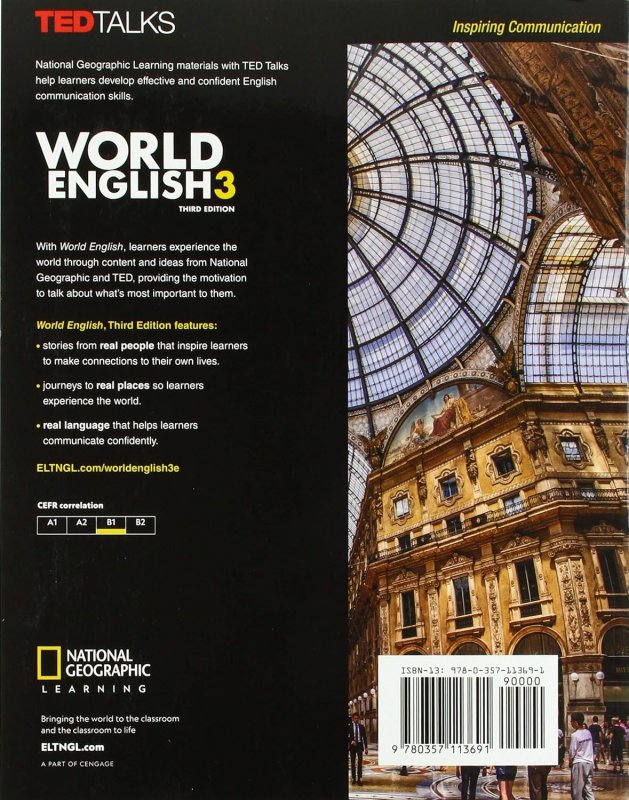 خرید کتاب World English 3 ورلد انگلیش 3 | با تخفیف 50% - شهر زبان