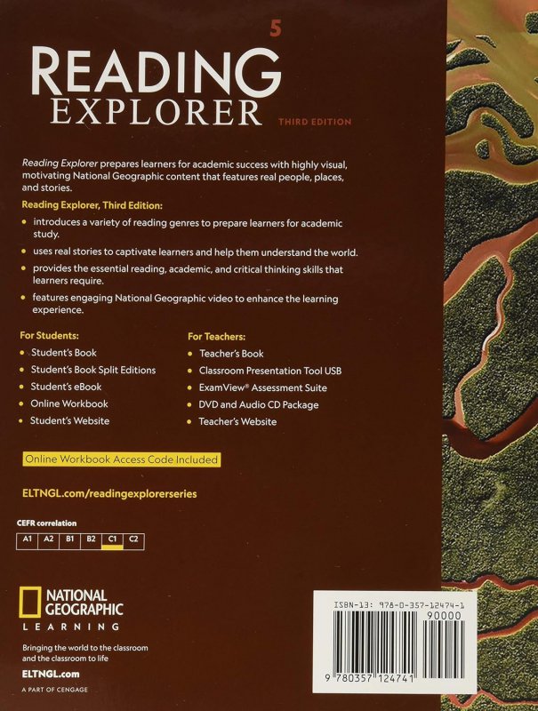 خرید کتاب Reading Explorer 5 قیمت با تخفیف | شهر زبان